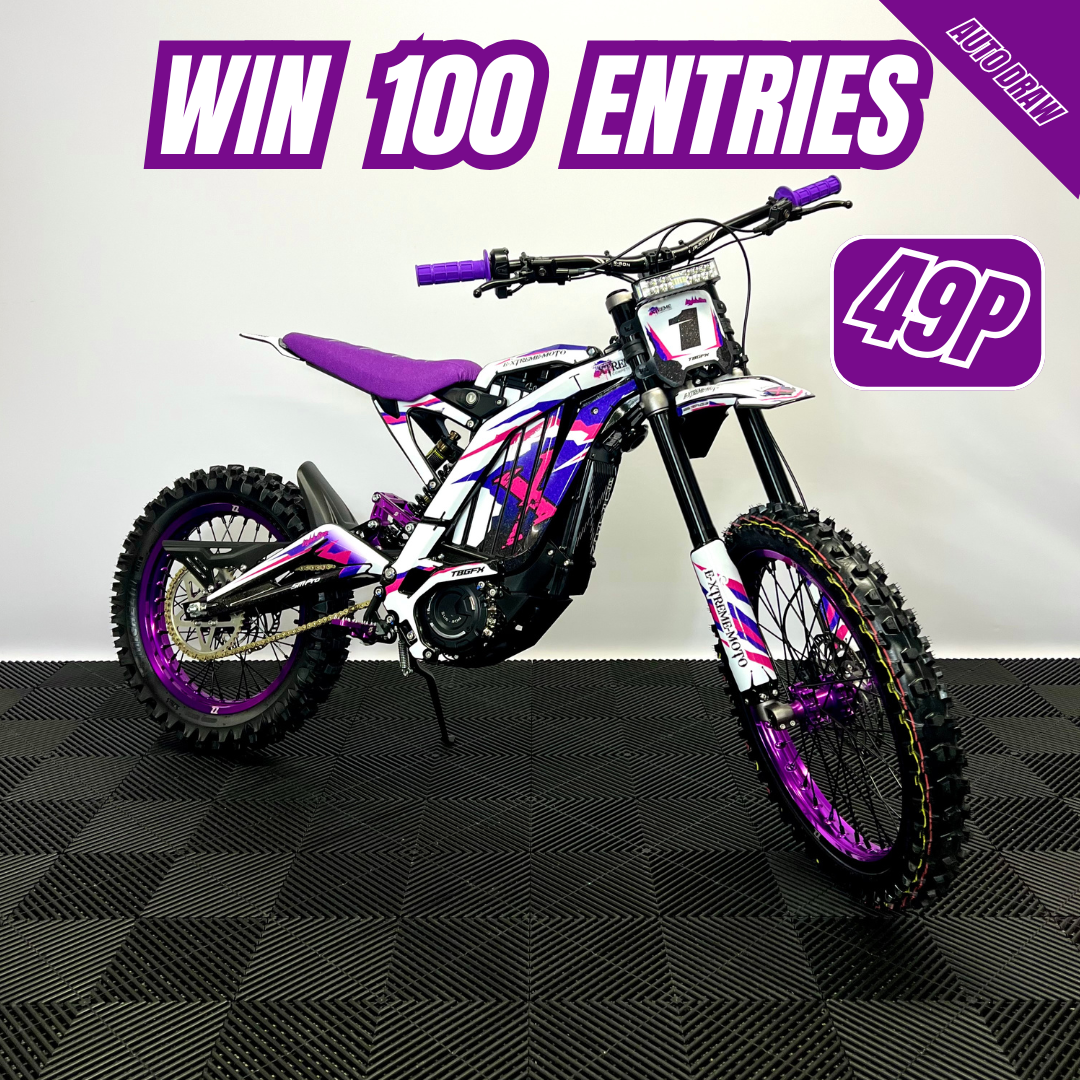 WIN 100 ENTRIES TO THE SURRON DRAW #1 – Xtreme Competitions